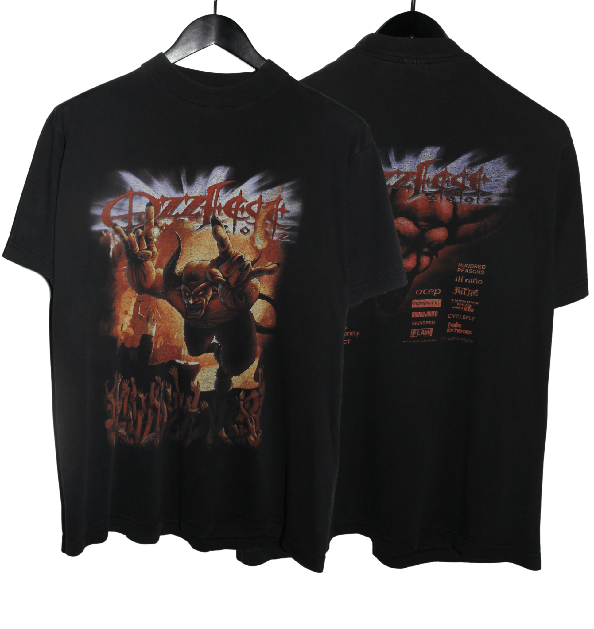 OzzFest 2002 Festival Shirt