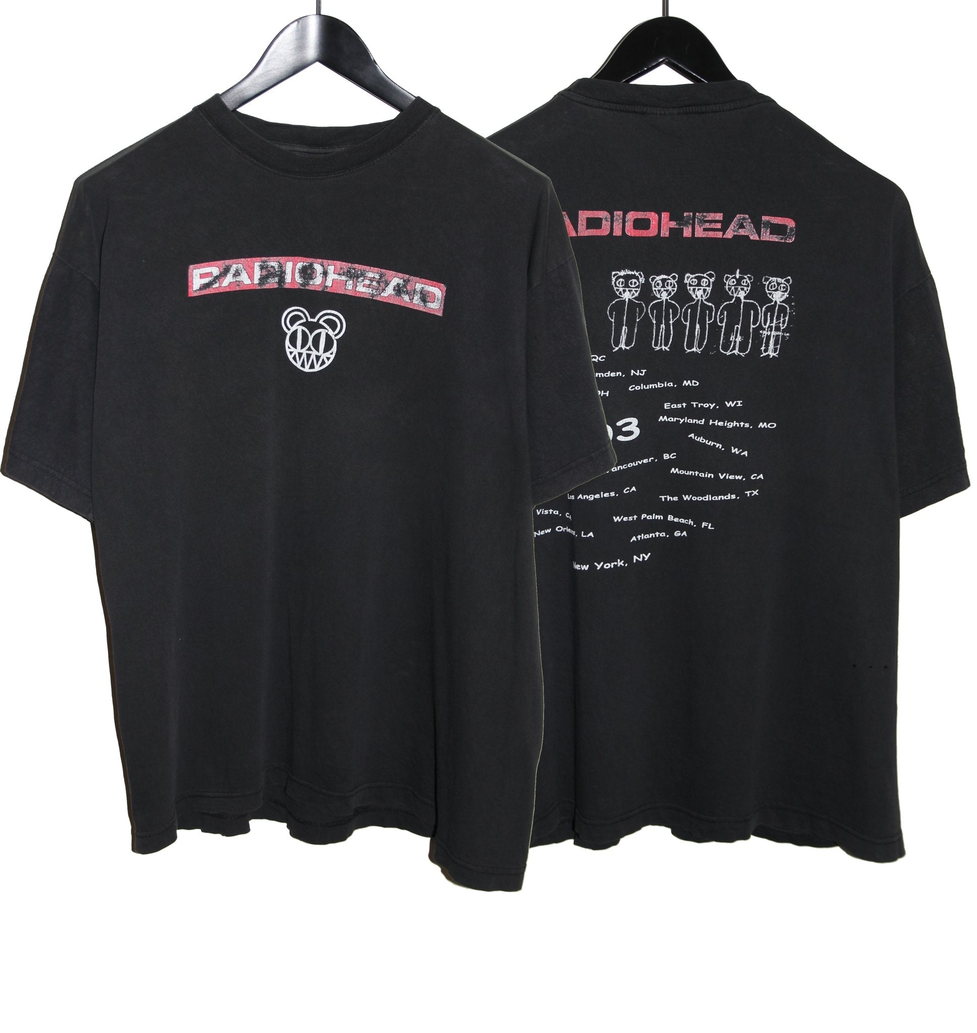 Radiohead 2003 US Tour Shirt