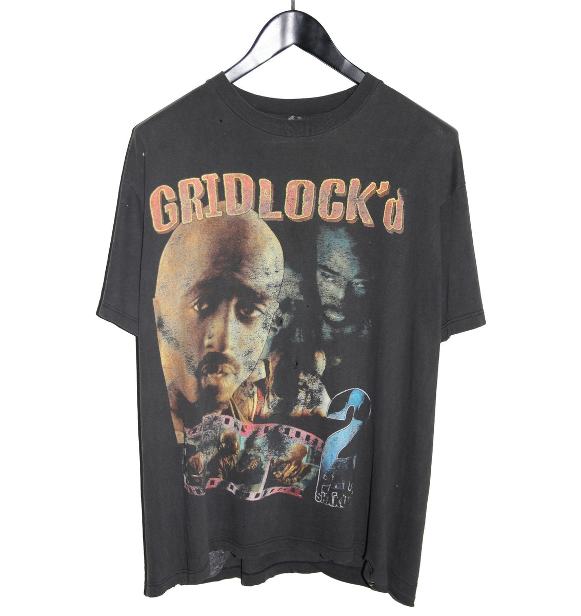 2PAC 1997 Gridlock'd Rap Tee – Faded AU