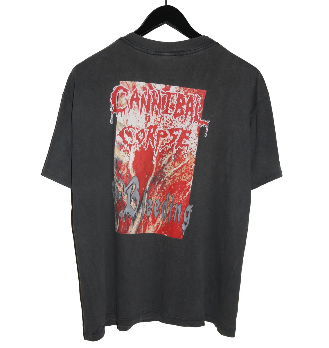 Cannibal Corpse 1994 The Bleeding Album Shirt – Faded AU