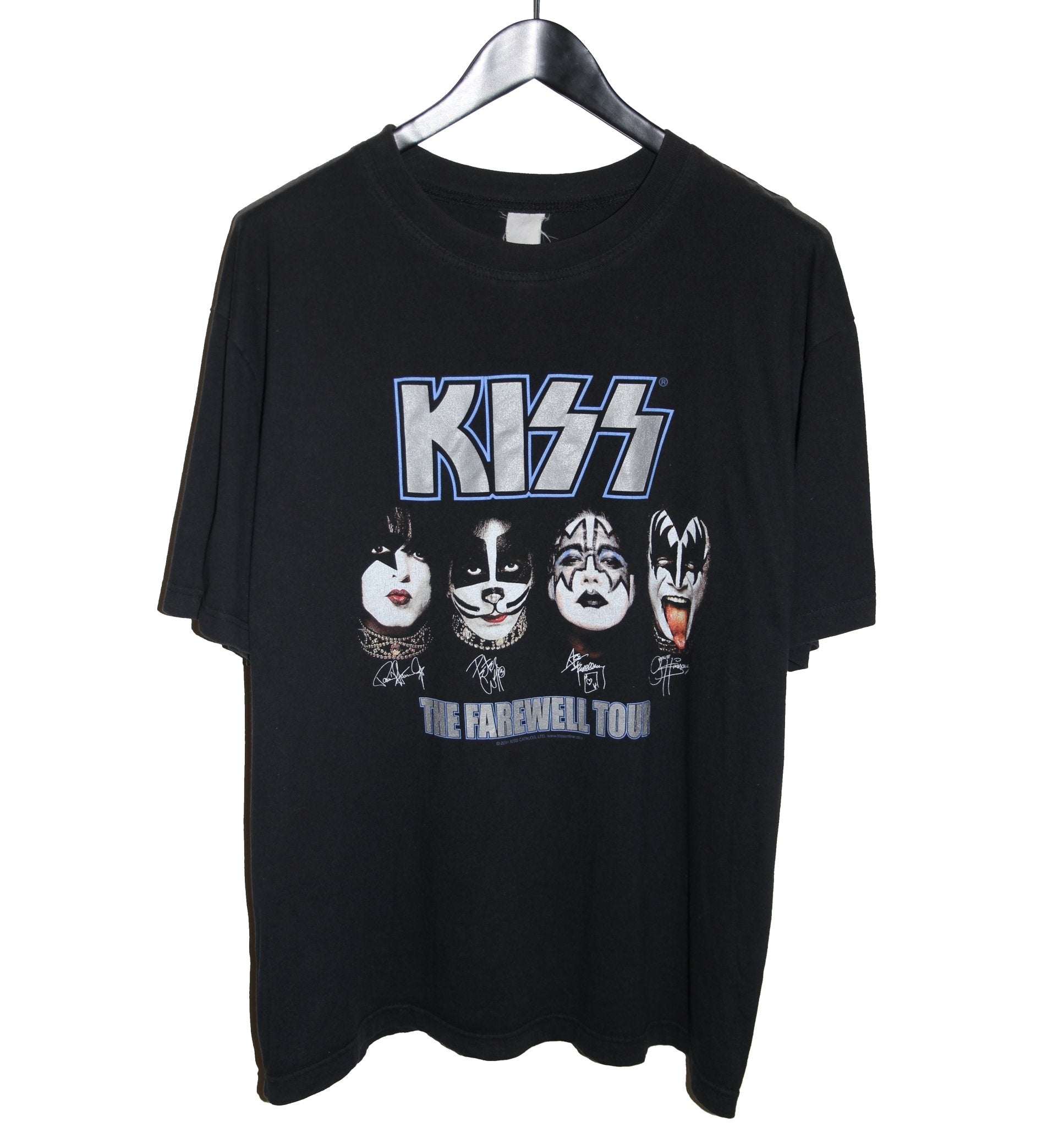 KISS 2001 Farewell Tour Shirt