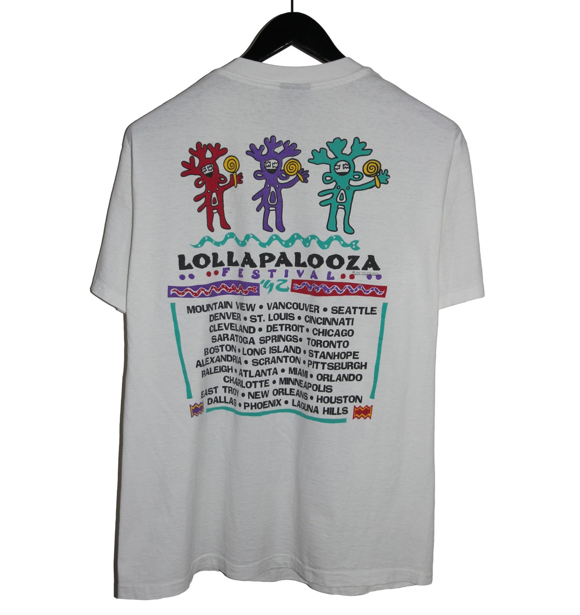 Lollapalooza 1992 Festival Shirt – Faded AU