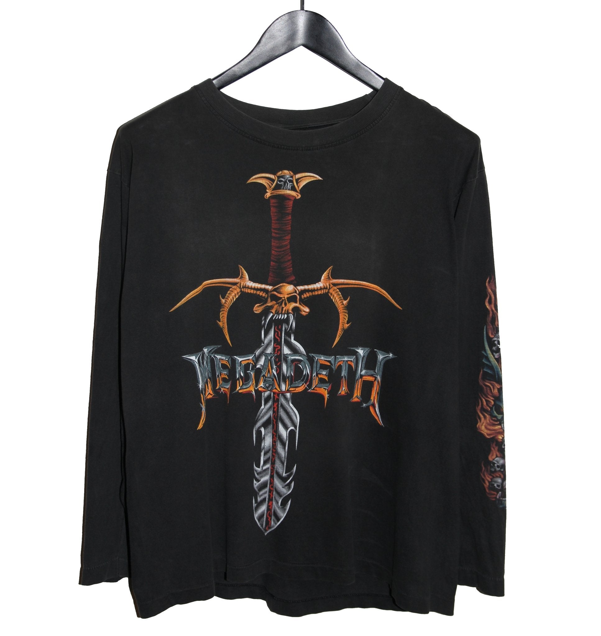 Megadeth 90's Sword Long Sleeve
